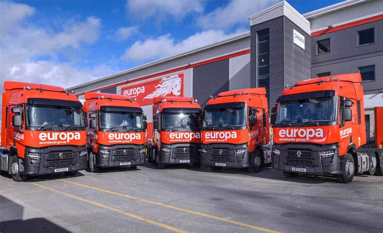 Groupage, part load & full load services - Europa Worldwide Group